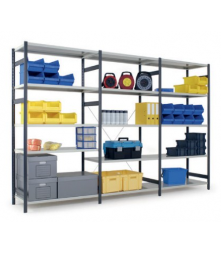 Rek met 5 legplanken | IMO NV-SA